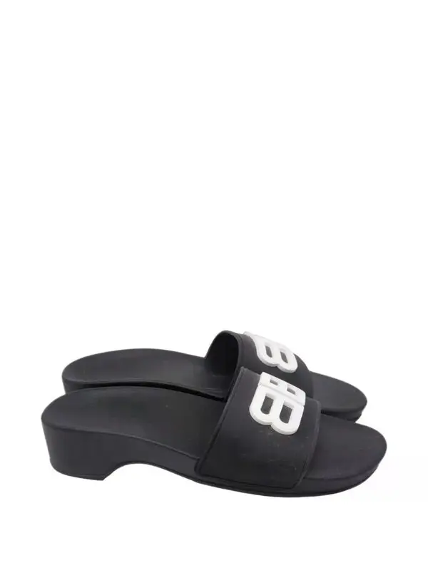 Balenciaga Bb Logo Clogs