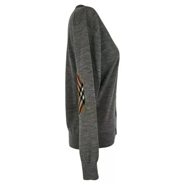 Burberry Vintage Check Elbow-patch Cardigan
