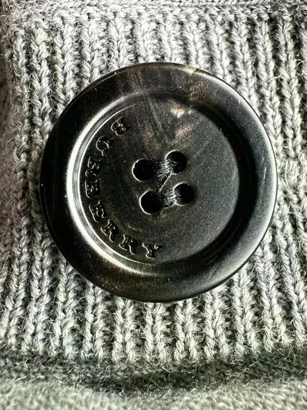 Burberry Vintage Check Elbow-patch Cardigan
