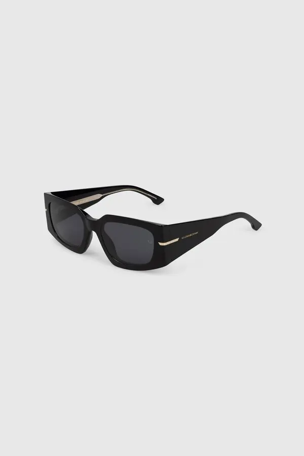 Victoria Beckham Rectangular Acetate Frame - Black