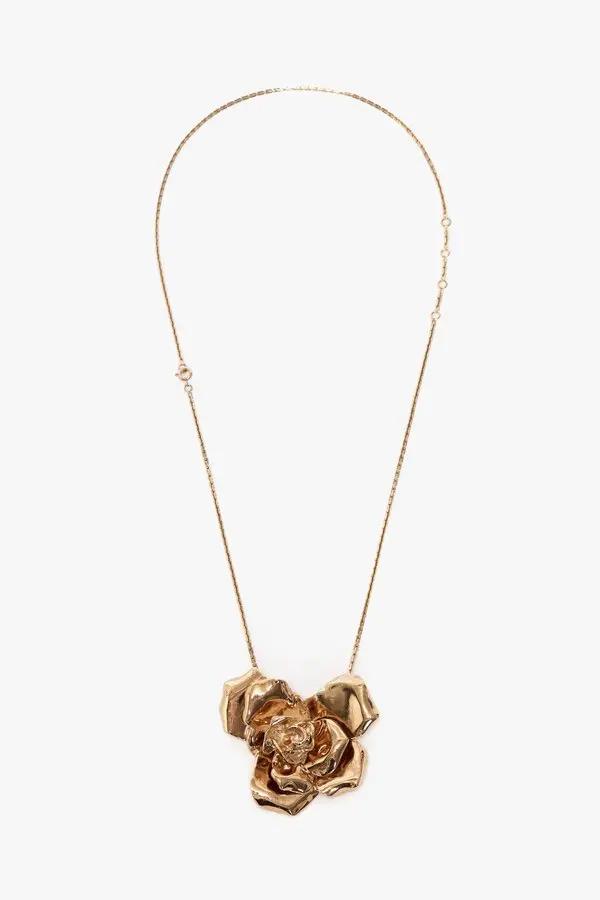 Victoria Beckham Exclusive Flower Necklace
