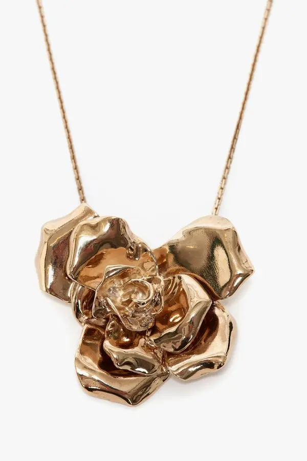 Victoria Beckham Exclusive Flower Necklace