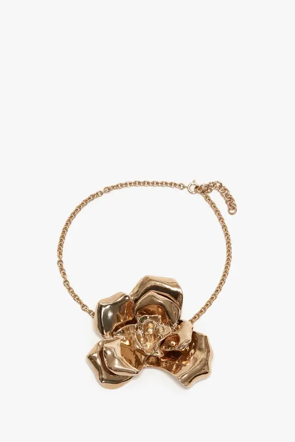 Victoria Beckham Exclusive Flower Necklace