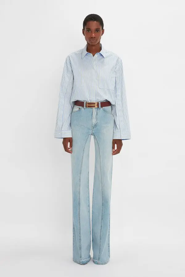 Victoria Beckham Bianca Jean - Light Blue Denim