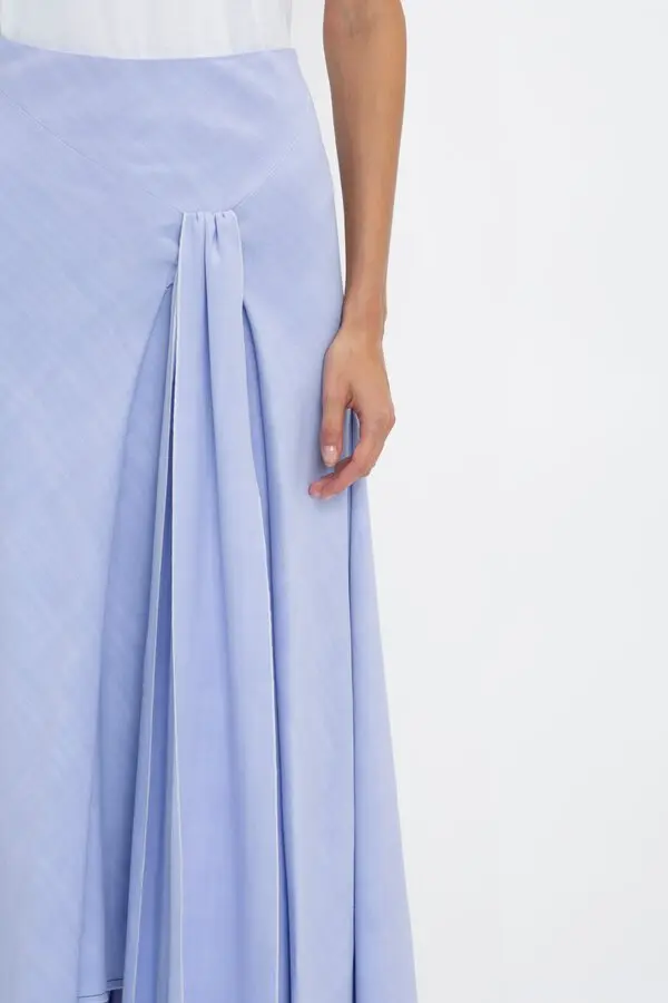 Victoria Beckham Asymmetric Tie Detail Skirt