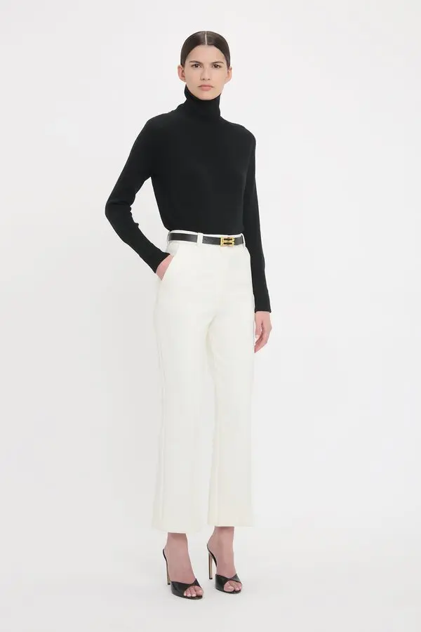 Victoria Beckham Cropped Kick Trouser