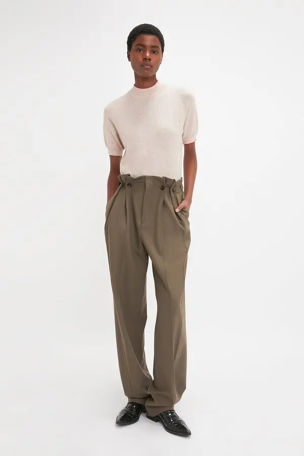 Victoria Beckham Short Sleeve Top