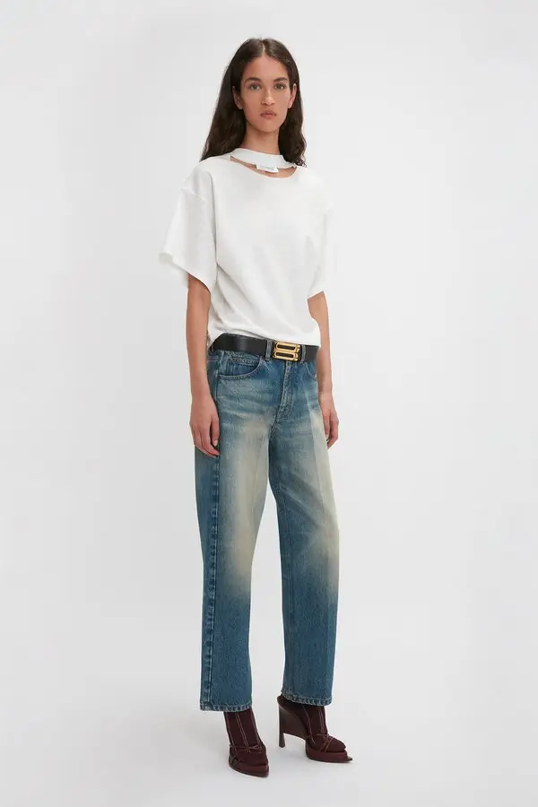 Victoria Beckham Bonded Jersey Tee