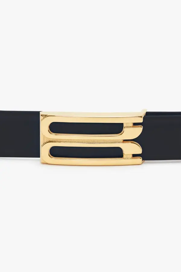 Victoria Beckham Dorian Belt - Navy