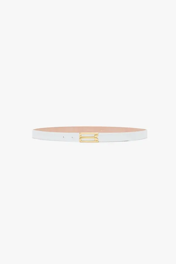 Victoria Beckham Exclusive Frame Belt - White