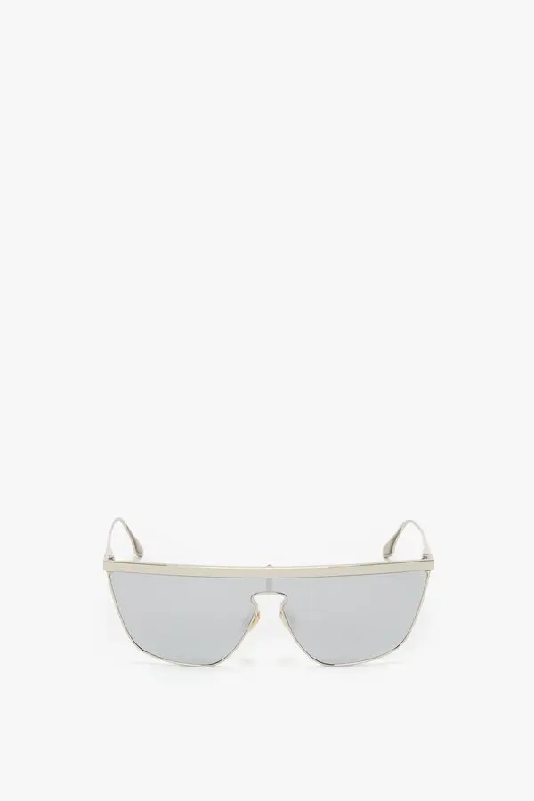 Victoria Beckham Geometric Visor Sunglasses