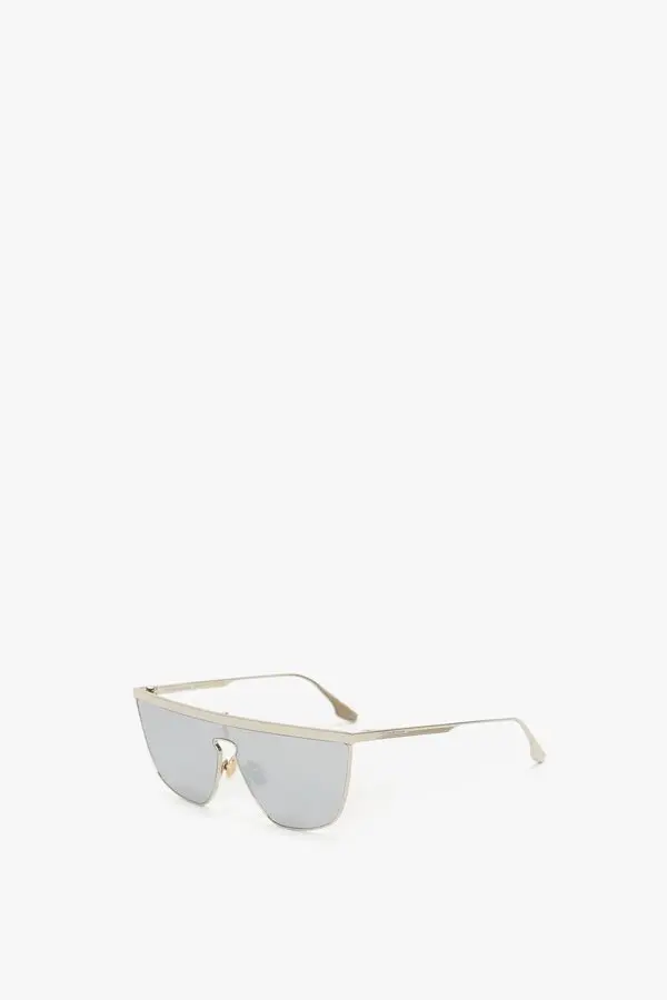 Victoria Beckham Geometric Visor Sunglasses