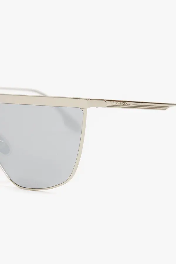 Victoria Beckham Geometric Visor Sunglasses