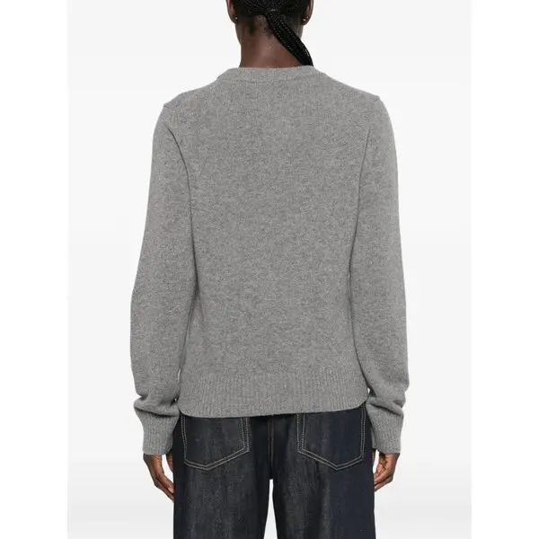 GANNI Grey Knitwear Jumpers - Gray