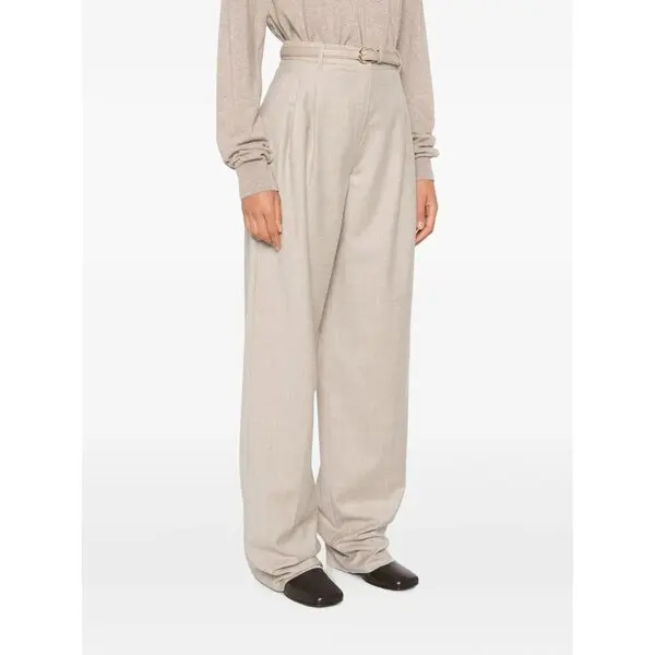 Max Mara Neutrals Trousers Tailored Trousers