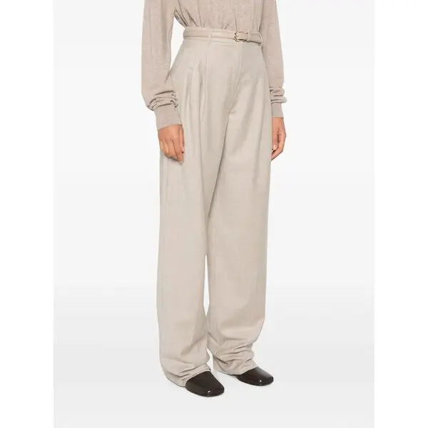 Max Mara Neutrals Trousers Tailored Trousers