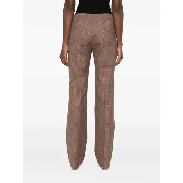 Max Mara Trousers Straight Trousers - Brown