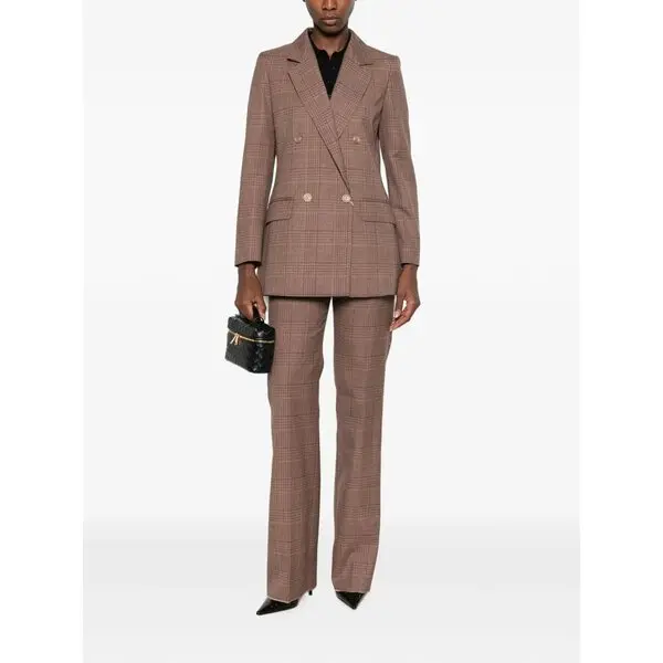 Max Mara Trousers Straight Trousers - Brown