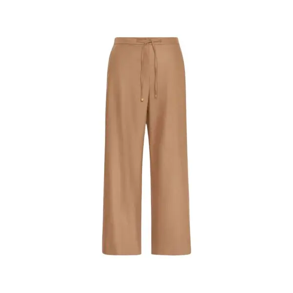 Max Mara Trousers Straight Trousers - Brown