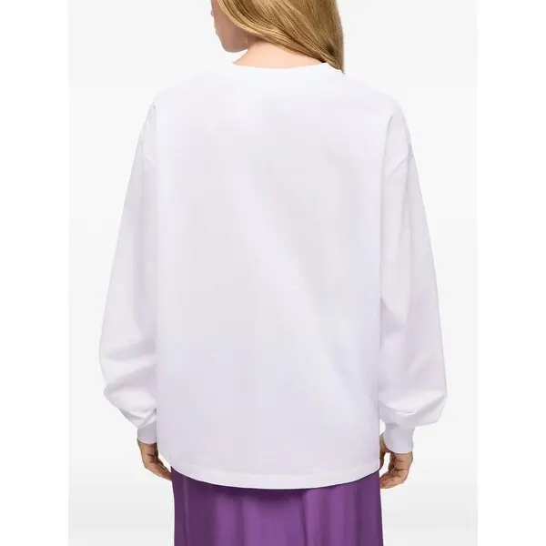 GANNI Tops T-shirts & Jerseys - White