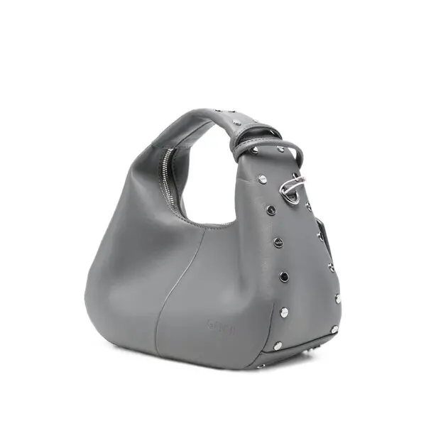 GANNI Grey Tote Bags - Gray