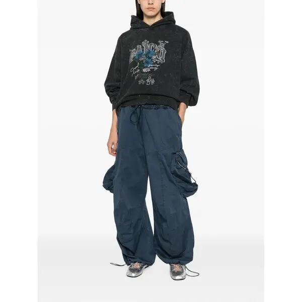 GANNI Grey Tops Hoodies