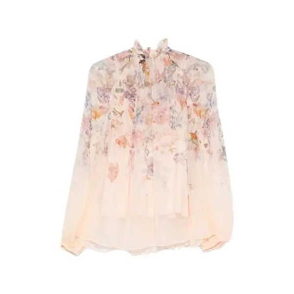 Zimmermann Neutrals Tops Blouses - Cream