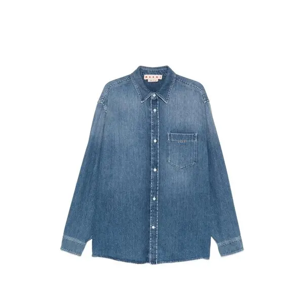 Marni Jackets Shirt Jackets - Blue