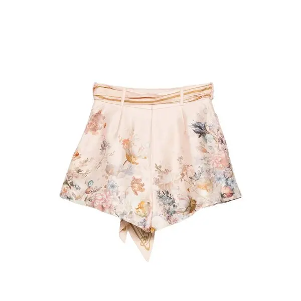 Zimmermann Neutrals Shorts Tailored Shorts - Cream