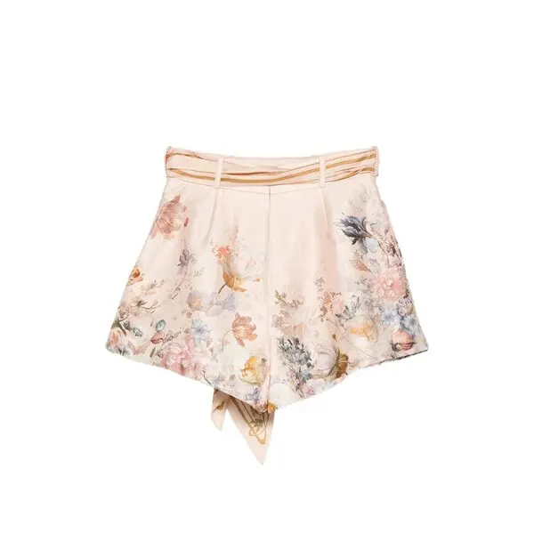 Zimmermann Neutrals Shorts Tailored Shorts - Cream