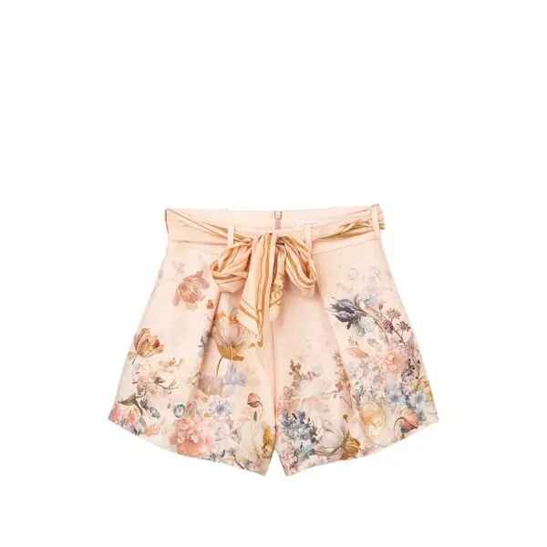 Zimmermann Neutrals Shorts Tailored Shorts - Cream