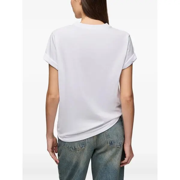 GANNI Tops T-shirts & Jerseys - White