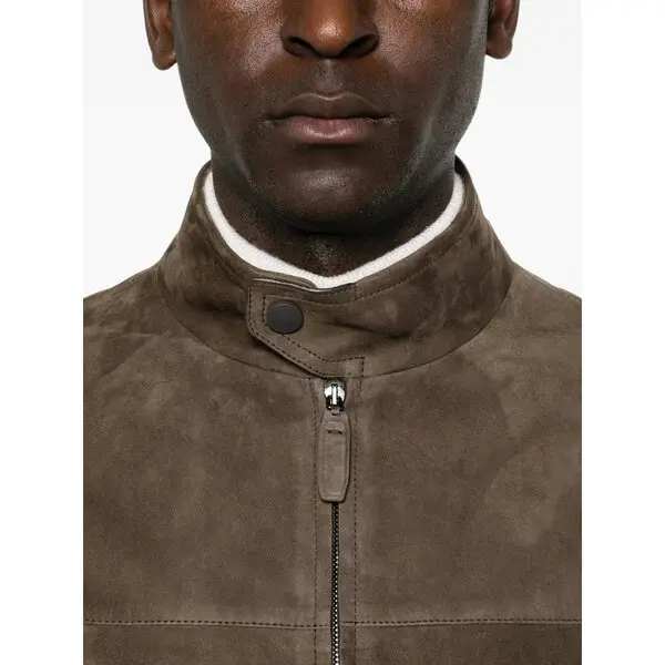 Brioni Jackets Leather Jackets