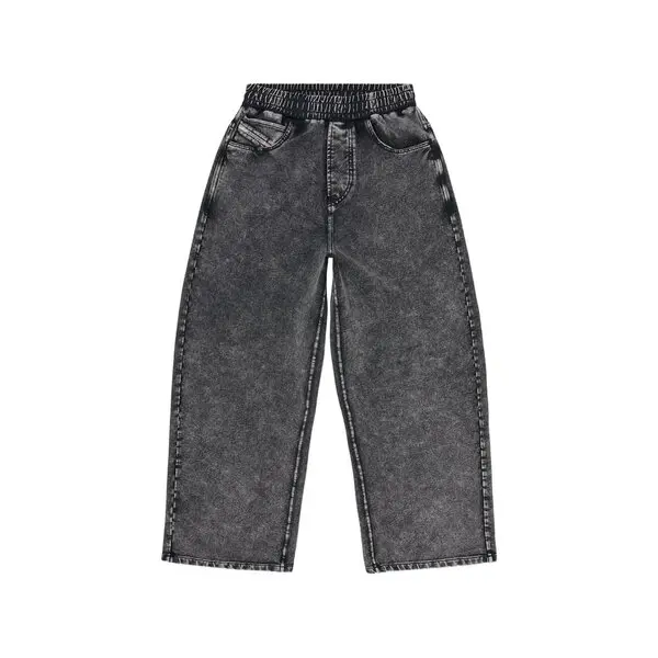 DIESEL® Grey Trousers Track Pants - Gray