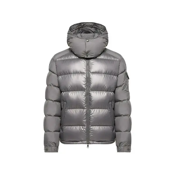 Moncler Grey Jackets Padded & Down Jackets - Red