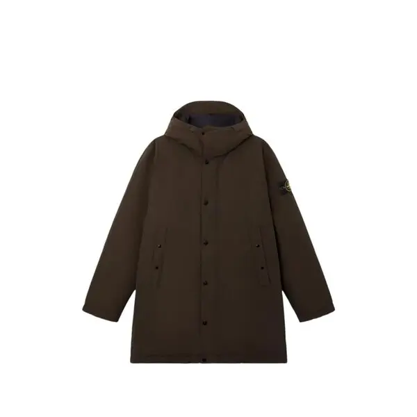 Stone Island Coats Parkas - Brown
