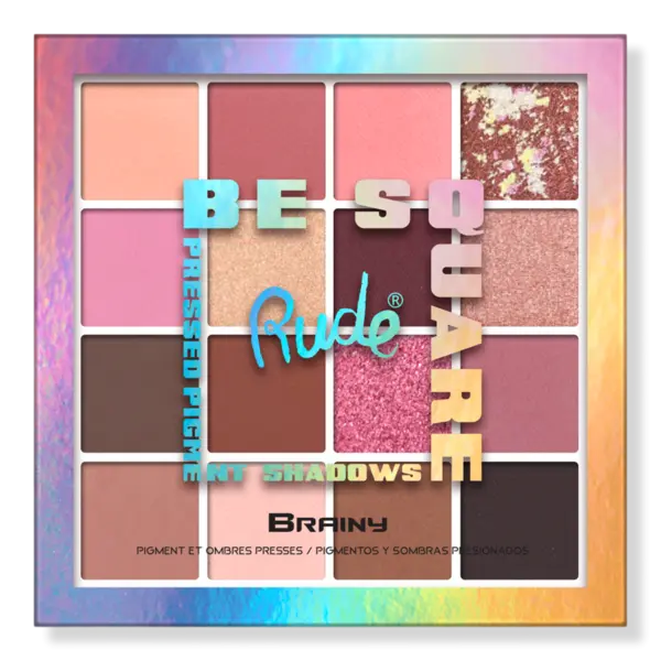 RUDE Be Square Pressed Pigments & Shadows