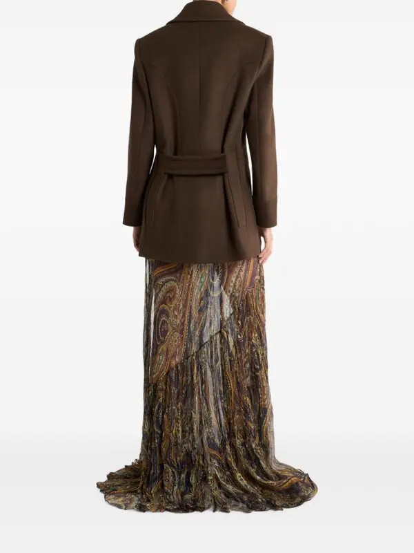 Etro Wool Double-breasted Jacket