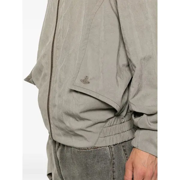 VIVIENNE WESTWOOD Grey Jackets Lightweight Jackets - Gray
