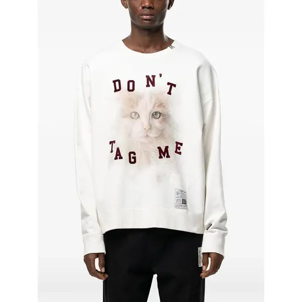 Mihara Yasuhiro Neutrals Sweaters & Knitwear Sweatshirts - Cream
