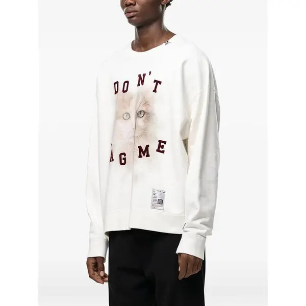 Mihara Yasuhiro Neutrals Sweaters & Knitwear Sweatshirts - Cream