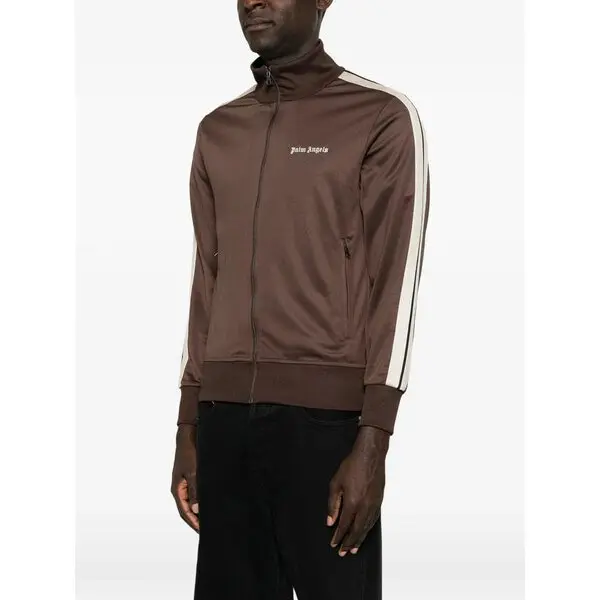 Palm Angels Jackets Bomber Jackets - Brown