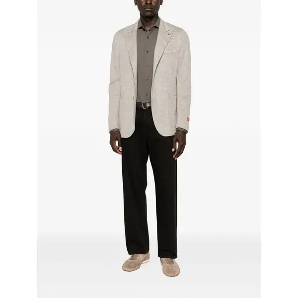 Isaia Neutrals Jackets Blazers