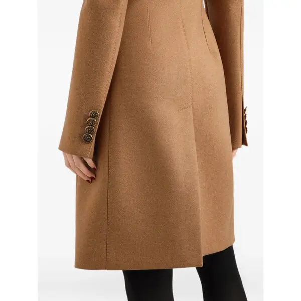 Dolce & Gabbana Neutrals Coats Double Breasted & Peacoats