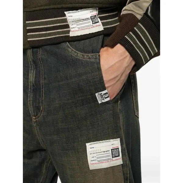 Mihara Yasuhiro Denim Regular & Straight-leg Jeans
