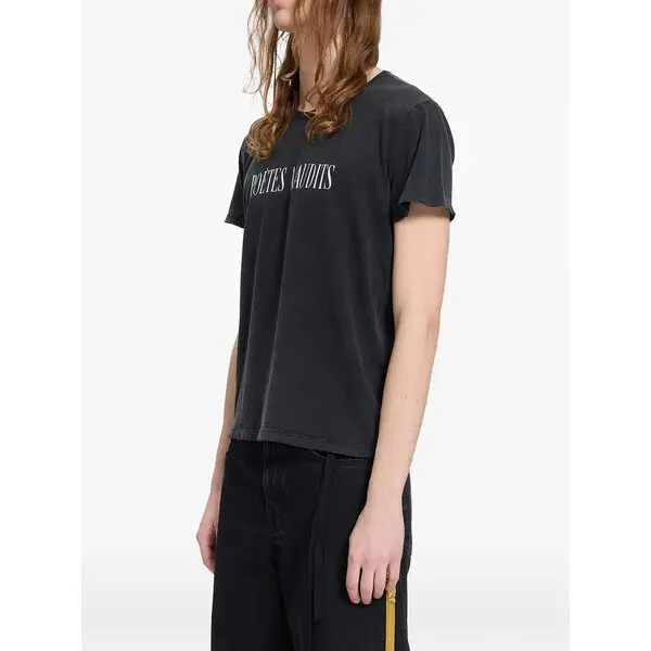 ANN DEMEULEMEESTER Grey T-shirts & Vests T-shirts