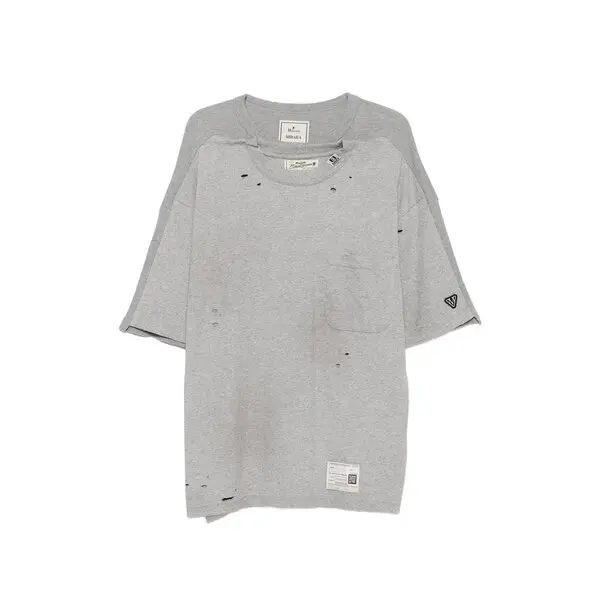 Mihara Yasuhiro Grey T-shirts & Vests T-shirts