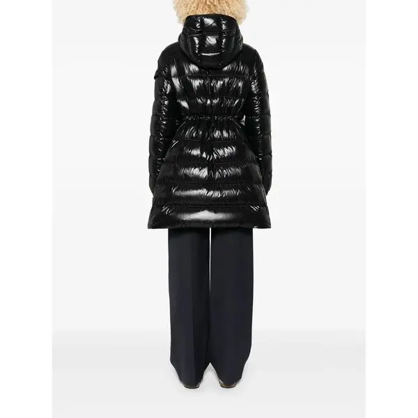 Moncler Coats Single Breasted Coats - Black
