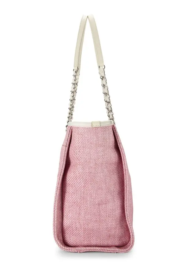 Chanel Raffia Deauville Shopping Tote