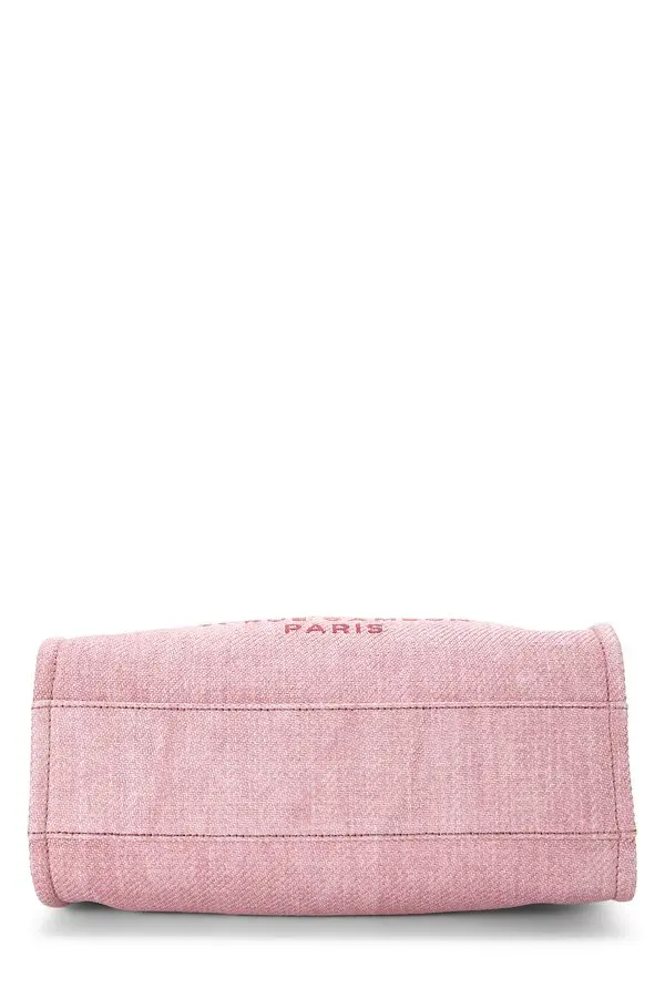 Chanel Raffia Deauville Shopping Tote